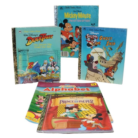 Little Golden Books | Other | 4 Vtg Little Golden Books Childrens Books ...